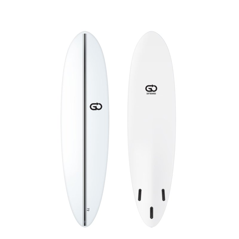GO Softboard 7.2 Surf Range Soft Top Surfboard